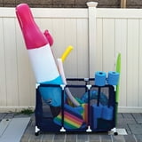 Pool Bins Pool Storage Mesh Rolling Organizer, Blue, PBFT-1525 ...