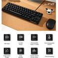 LTC NB981 Nimbleback 98 Keys Wired Mechanical Keyboard, 96% Gaming ...
