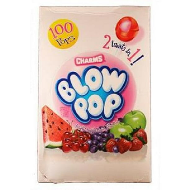 Blow Pops Assorted Popss (Pack of 100) - Walmart.com