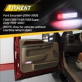 2PCS Smoked Front & Rear Interior Light Door Panel Warning Light ...