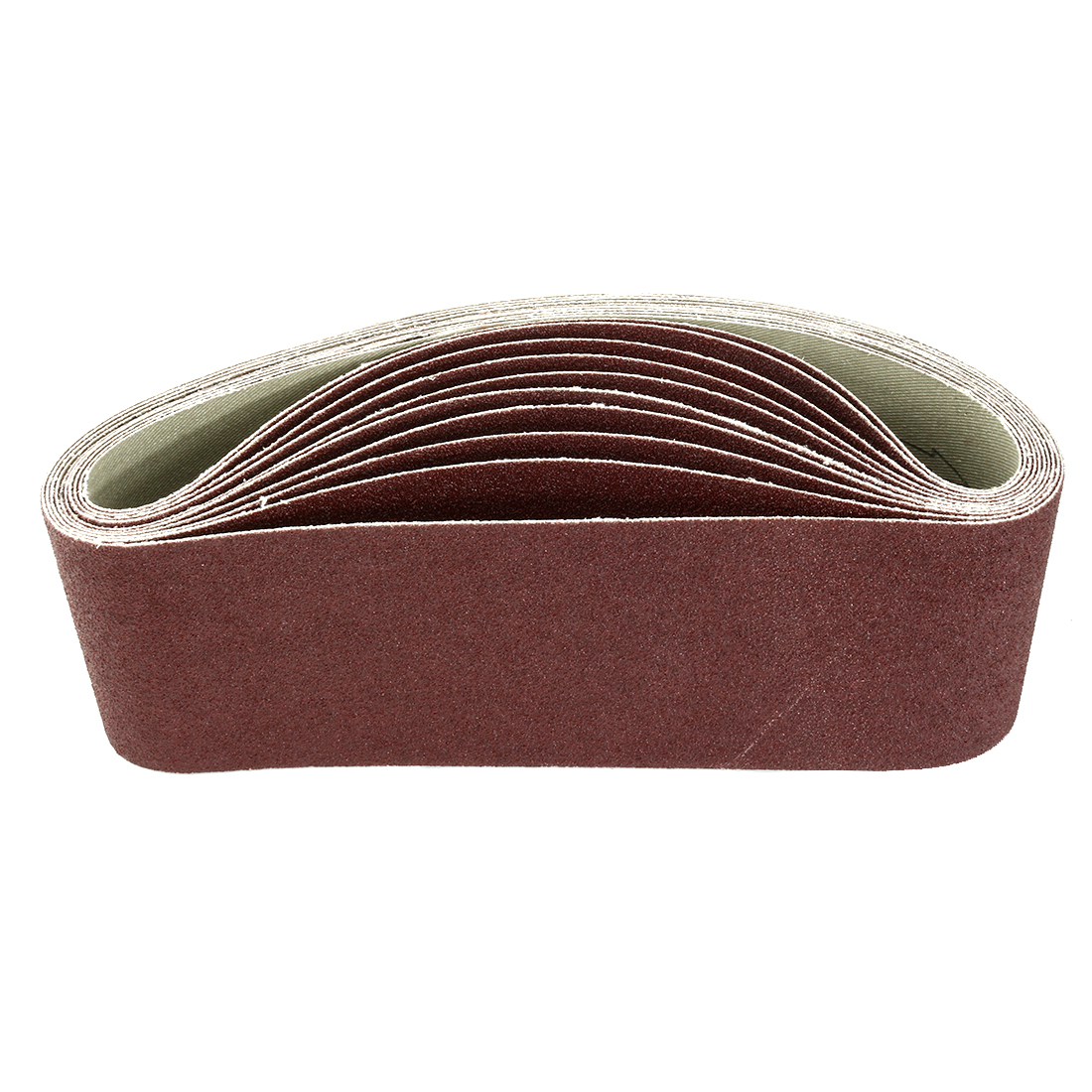 Uxcell 3" x 21" 100 Grit Lapped Joint Aluminum Oxide Sanding Belts 10 ...