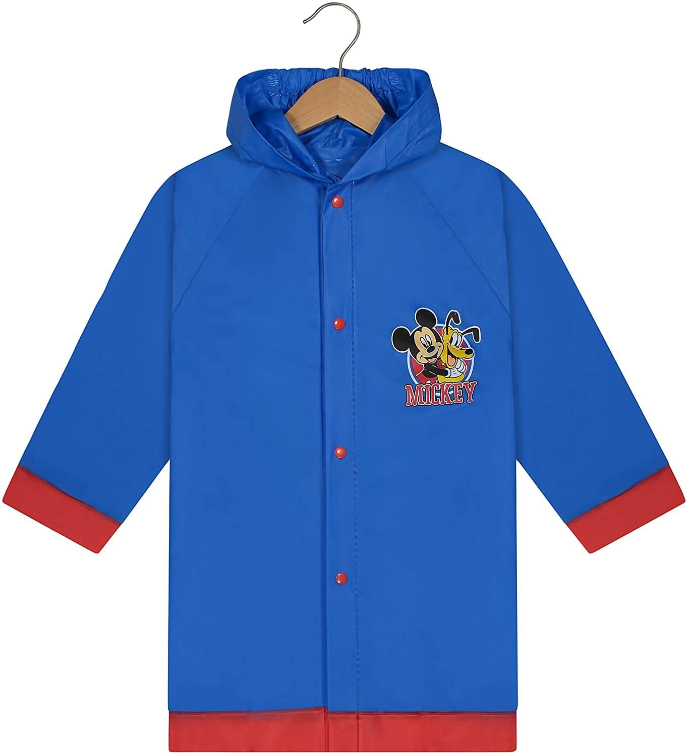 Disney Mickey Mouse Boys Waterproof Outwear Hooded Rain Slicker ...