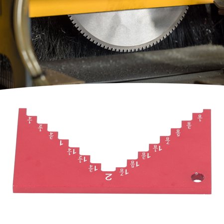 Step Depth Gauge, Rust Proof Saw Depth Gauge Compact Accurate for ...
