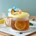2 Pcs Silicone Cup Lid, Food Grade, Leak Proof, Cartoon Themed, for Tea ...