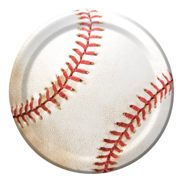 Baseball Paper Dinner Plates, 9in, 8ct - Walmart.com