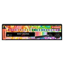 STABILO BOSS Original Highlighter Set, 50th Anniversary Desk Set, 23 ...