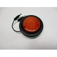 Grand General 78360 4" Round Double Faced Pearl 24 LED Amber/Red ...