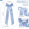 12Pcs Ballet Styles Satins Ribbon Bowknots Elegant Party Decorations ...