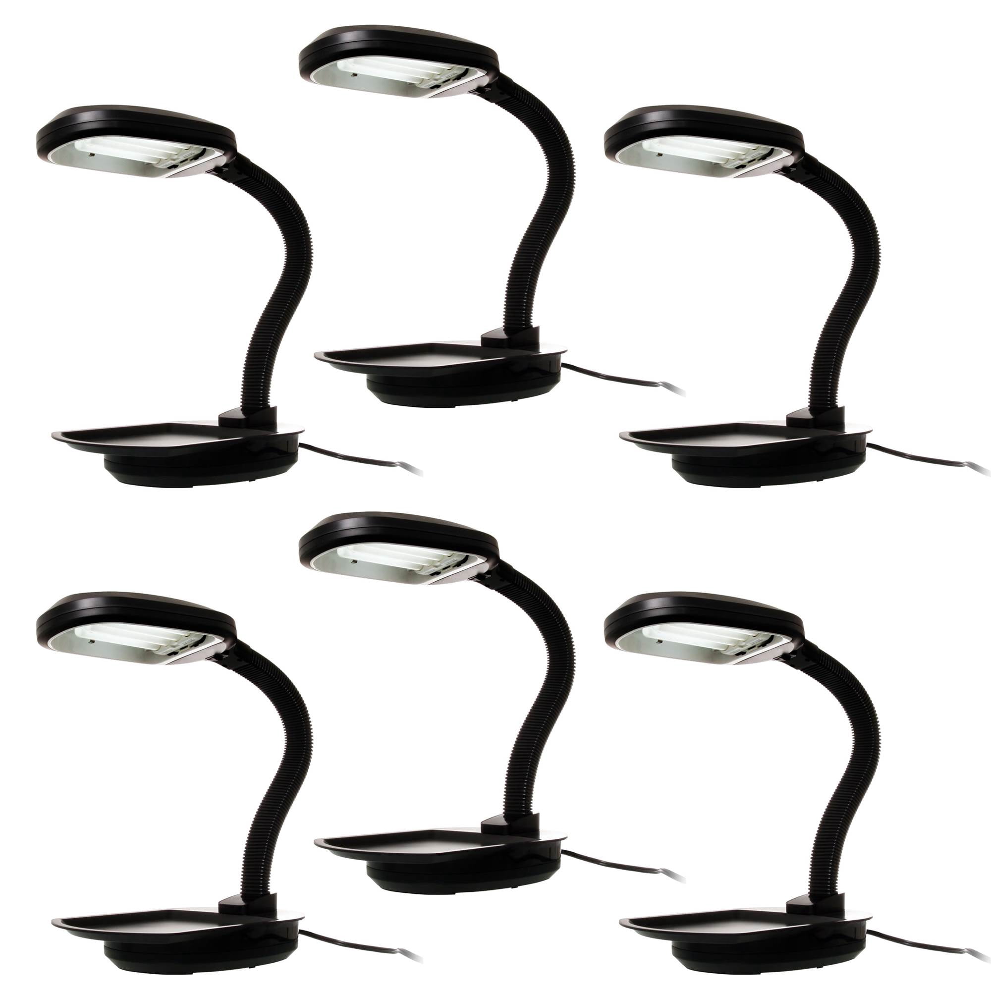 Hydrofarm Agrobrite 27 Watt Indoor Adjustable Desktop Grow Plant Light ...