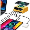 USB C Charging Station for Multiple Devices,110W 6-Ports GaN Chargers ...