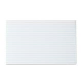 Pen+Gear Ruled Index Cards, White, 5x8 inches, Pack of 100 for notes ...