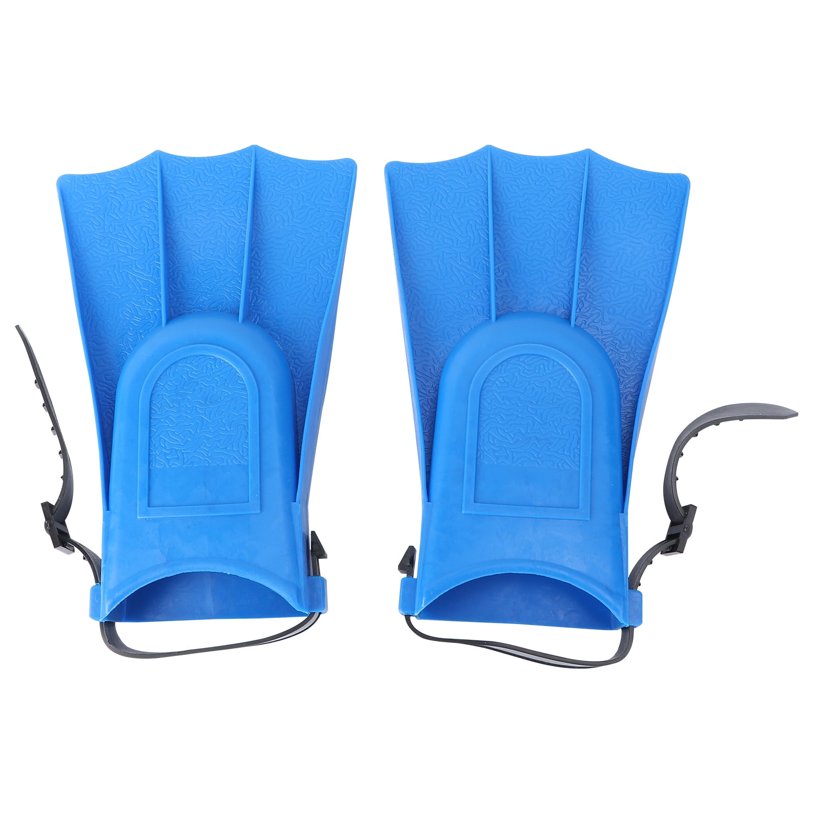 Kids Adjustable Flippers Fins Swimming Diving Learning Tools (Blue ...