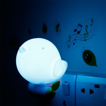 Little Bird Night Light With Light Sensor 0.6W For Chidren Room ...