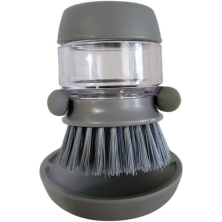 Soap Dispenser Brush - Kitchen Brush for Pot Pan Sink Cleaning & Dish ...