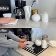 Coffee Matt for Counter First I Drink The Coffee Then I Do The Things ...