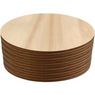 Onaparter 12 Pcs Rectangular Sylvestris Pine Board Wood Planks Wooden ...