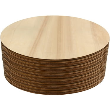 Pack of 5-15 inch wood round, wood slices 15 inch diameter, wood ...