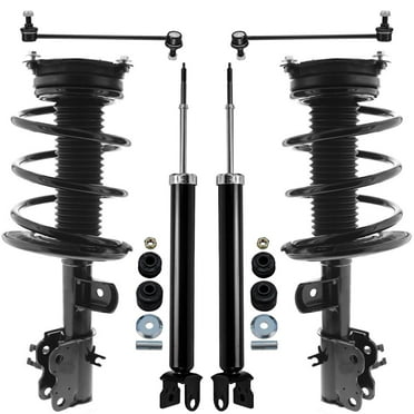 Detroit Axle - AWD Front Struts & Coil Spring + Rear Shock Absorbers ...