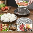 Steamer Rack, 304 Stainless Steel Steaming Rack Steam Tray with ...