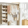 Better Homes & Gardens 5-Tier Hanging Closet Storage Organizer Dividers ...