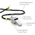 1 pc Stainless Steel Whistles with Word for Referee Teacher for DIY ...