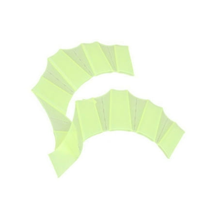 2set Houkiper 1Pair Unisex Frog Type Silicone Hand Fins,swimming Hand ...