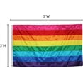 In the Breeze Historic Pride Flag, Original Eight-Stripe Design, 3 x 5 ...