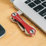 Keysmart Extended Key Holder w/ Expansion Pack (2-22 Keys) - Red ...