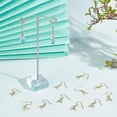 30Pcs Ion Plating(IP) 304 Stainless Steel Hooks Ear Wire with Ice Pick ...