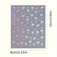 4pcs Tropical Coconut Tree Nail Art Stickers - Summer Island Style for ...