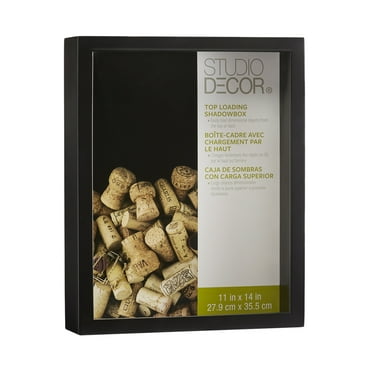 Black Shadow Box by Studio Décor® - Walmart.com