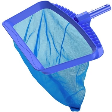 Swimming Pool Leaf Skimmer Net, Larger Capacity Pool Nets for Cleaning ...