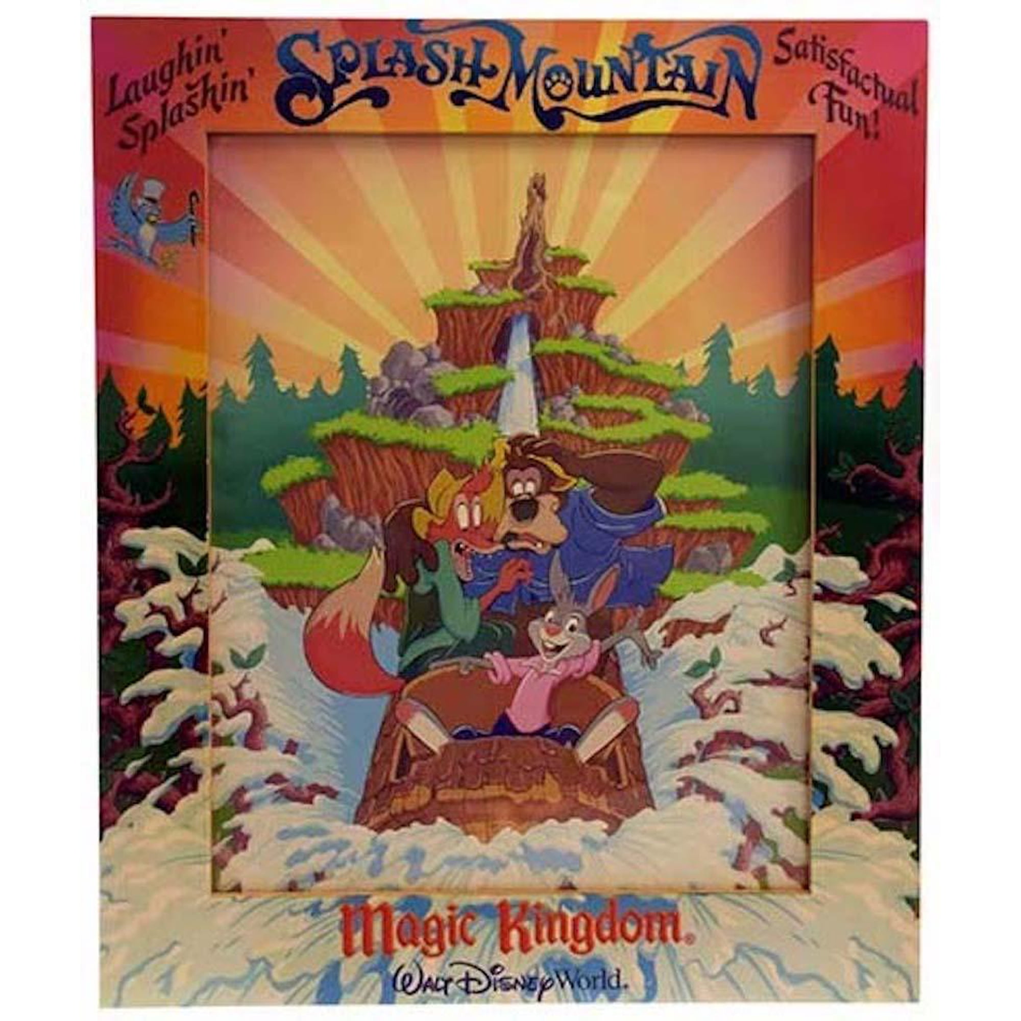 Splash Mountain Disneyland Poster