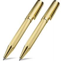 STONEGO Metal Ballpoint Pen - Retractable Signature Pen with Crest ...