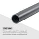 Uxcell 21mm ID 25mm OD 0.35m Light Grey PVC Rigid Round Pipe High ...