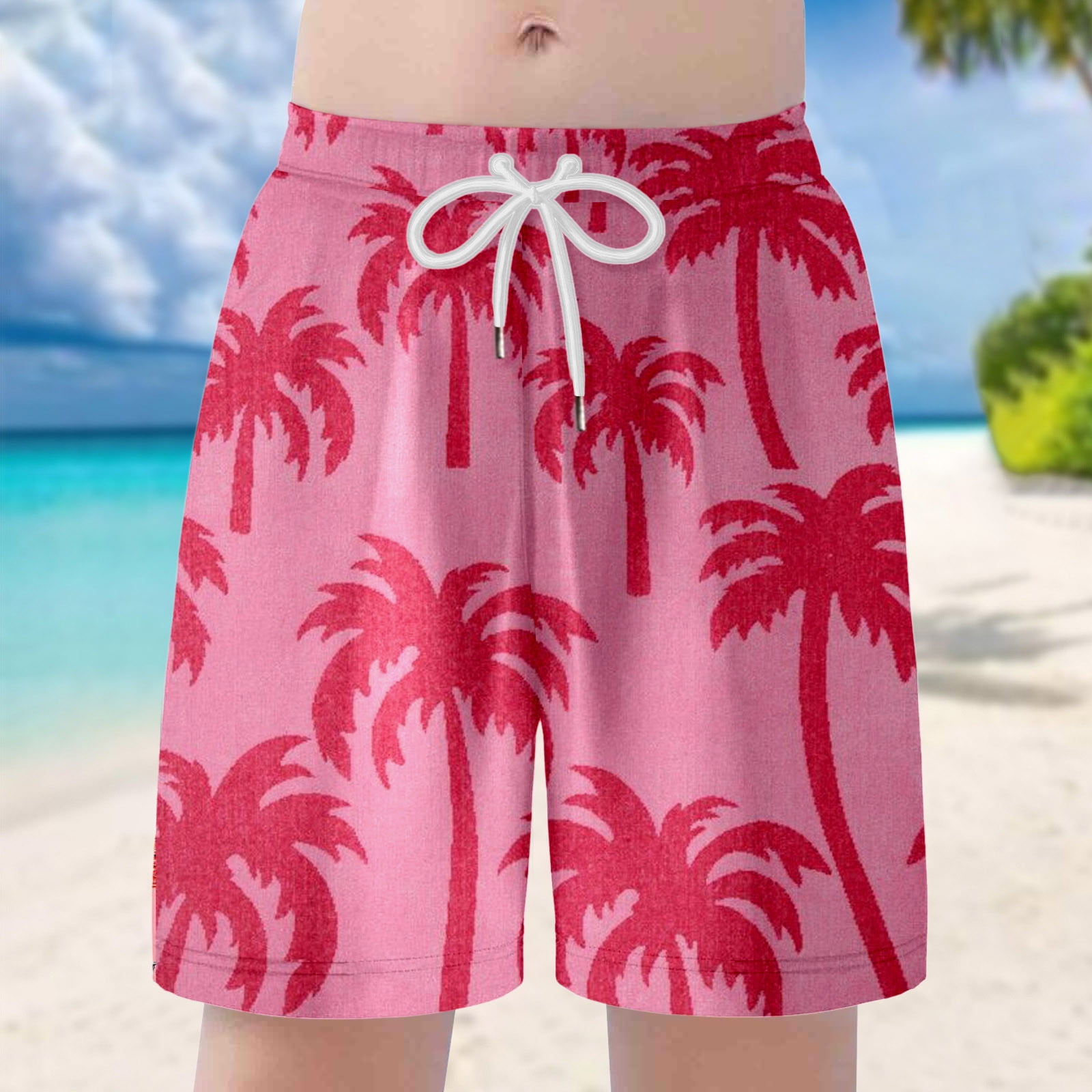 Click here for Wenxiaoo Little Boys Swim Trunks Floral Toddler St... prices