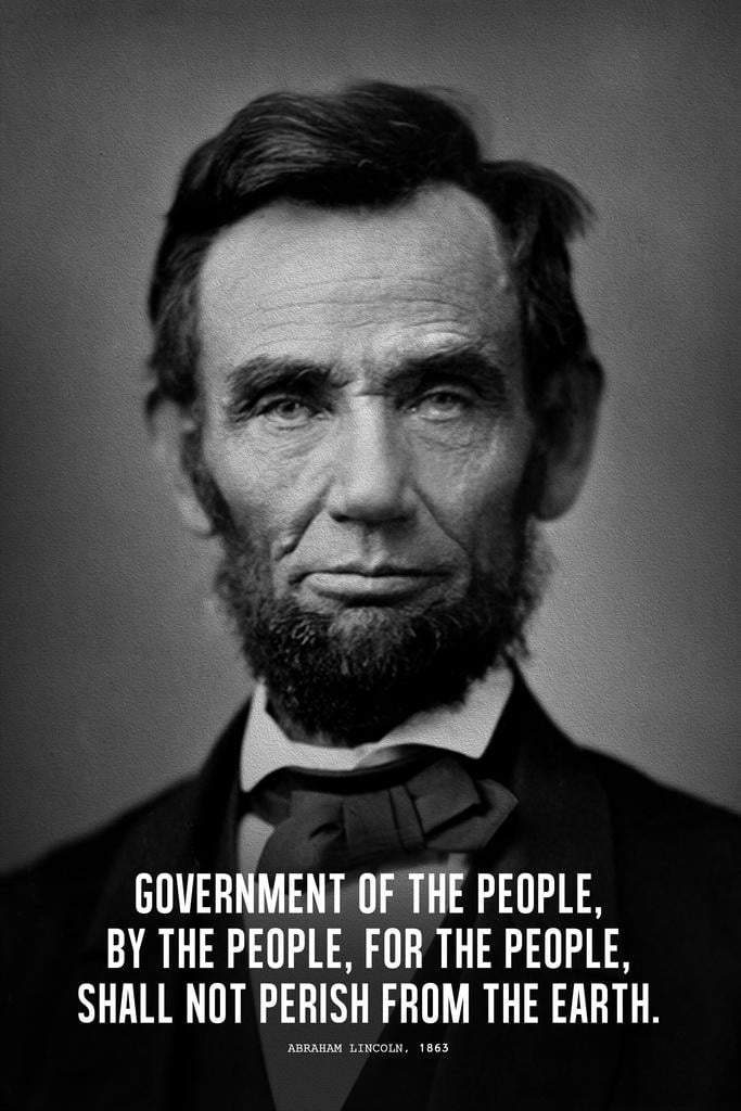 Abraham Lincoln Poster President Abraham Lincoln Government Famous ...
