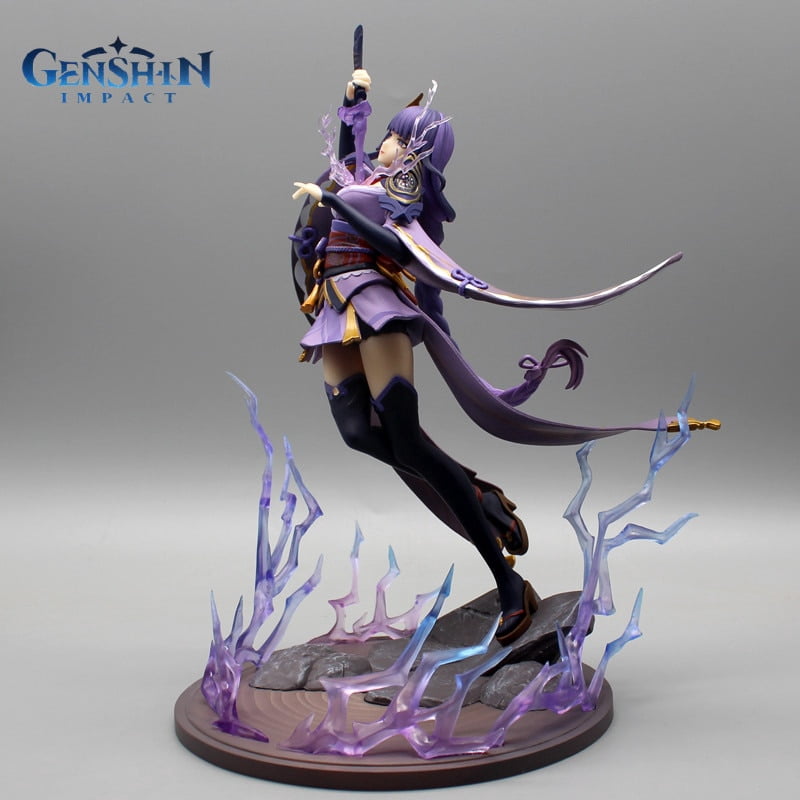 Genshin Impact General Thunder Silence Inazuma Anime Figures Game Two ...