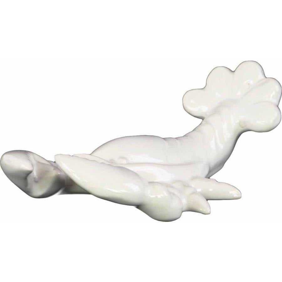 Aquatic Ceramic Lobster Figurine - White - Benzara - Walmart.com