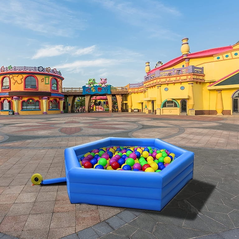 Blow Up Ball Pit WARSUN 15FT Gaga Ball Pit Inflatable With Powerful ...