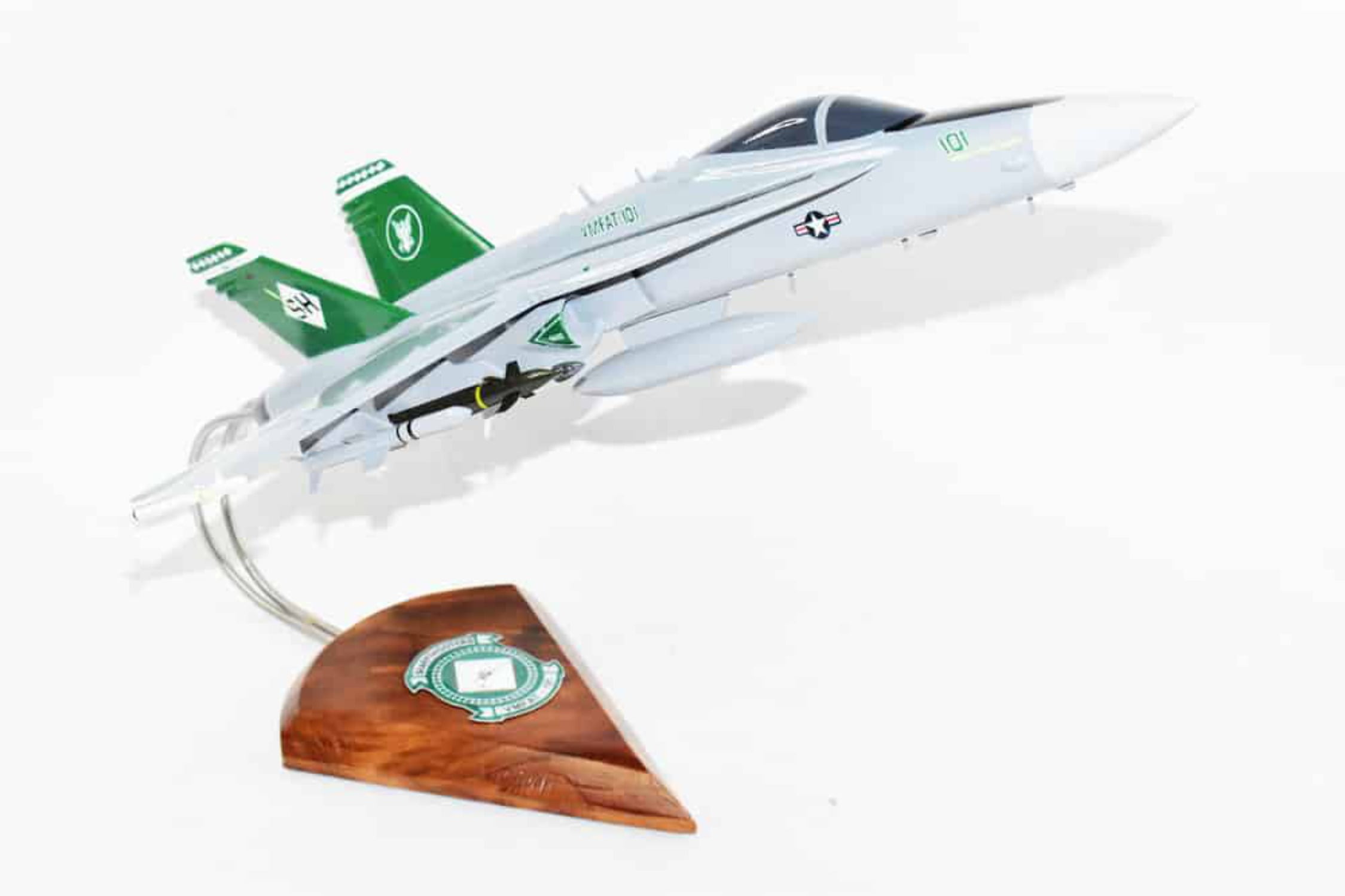 VMFAT-101 Sharpshooters 2018 USS Lincoln F/A-18C Model, Navy, 1/37th ...