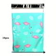 10 Self-Sealing Flamingo Polyester Shipping Bags - Made of PP Material ...