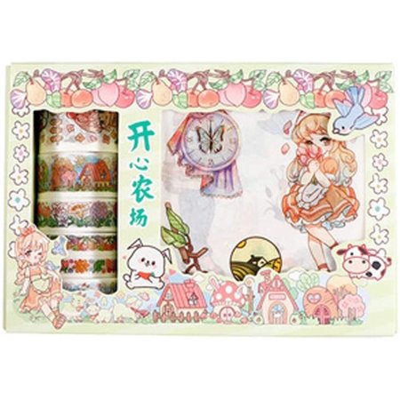 Dedang Album Tape Gift Box Planner Cartoon Masking Tape Sticker ...