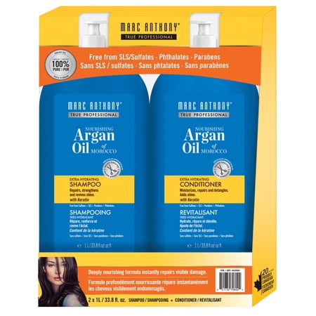 Marc Anthony True Professional Shampoo and Conditioner, 2 × 1 L ...