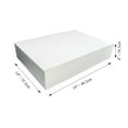 19" x 14" x 4" White Folding Cake Box, by Way To Celebrate - Walmart.com