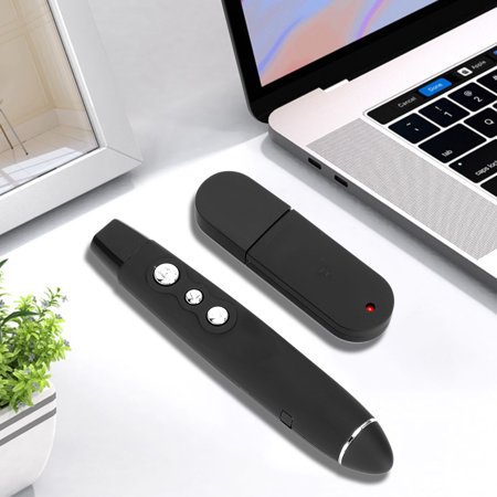 Domqga Flip Pen Laser Presenter Pointer Pen Remote Control for ...