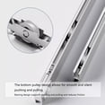 Generic 5mm Mountain Shape Display Cabinet, Double Sliding Rail, Glass ...