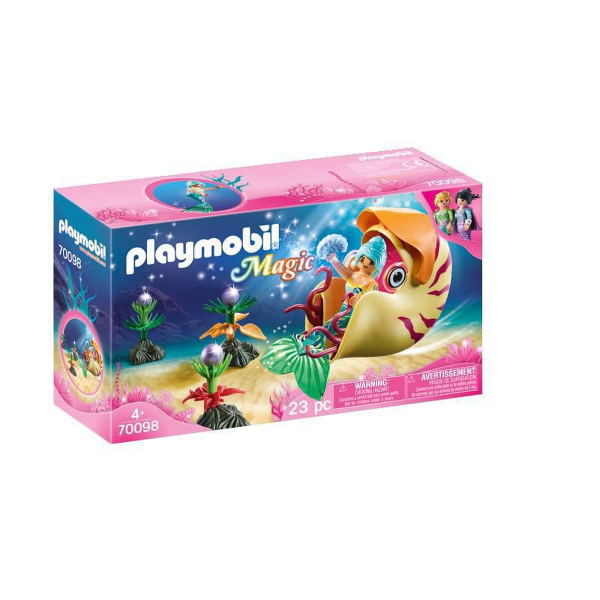 Click here for Playmobil Mermaid With Sea Snail Gondola prices