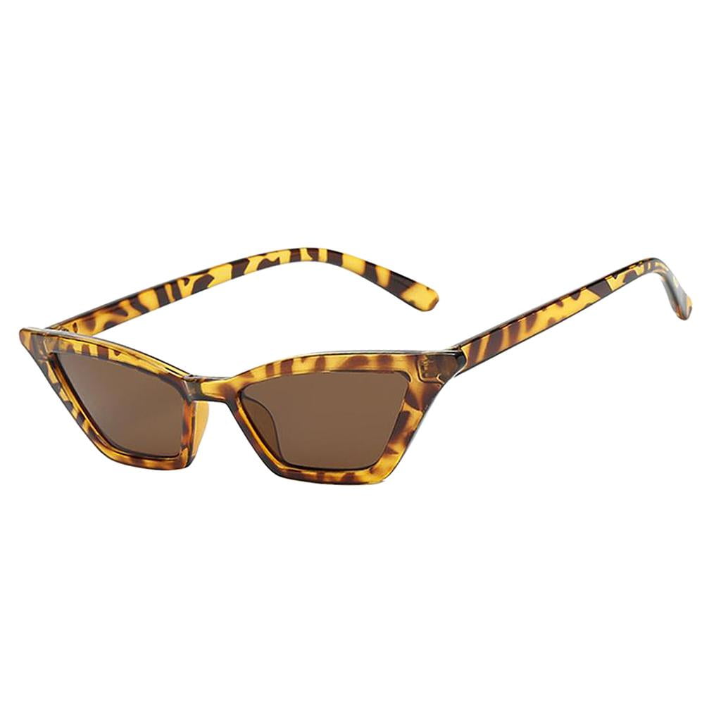 Vintage Sunglasses Women Cat Sunglasses Eyewear Leopard As