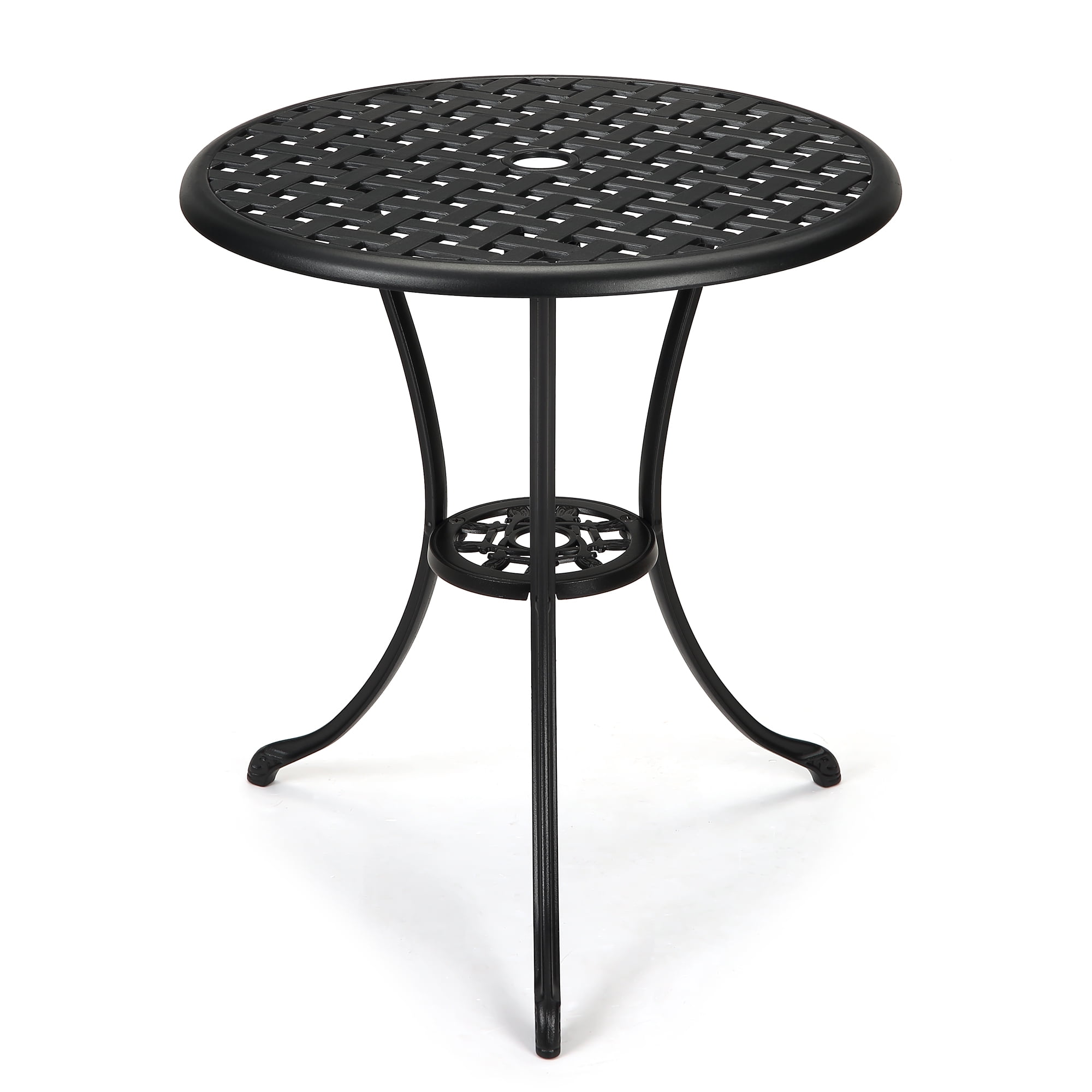 Click here for Garvee 24 Cast Aluminum Patio Bistro Table With Um... prices